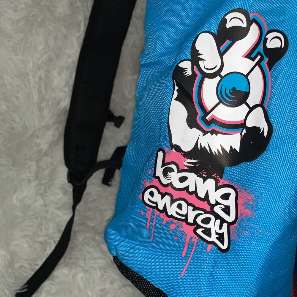 Bang Energy Drink Utility Backpack Cotton Candy Blue … - Gem